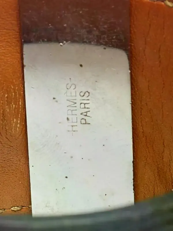 Hermès Collier De Chien Leather Bracelet