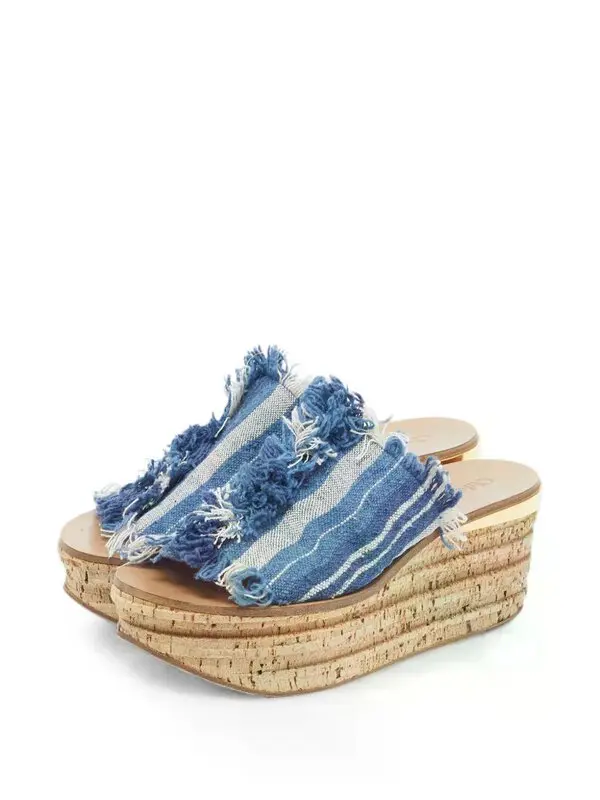 Chloé Fringed-detail Sandals