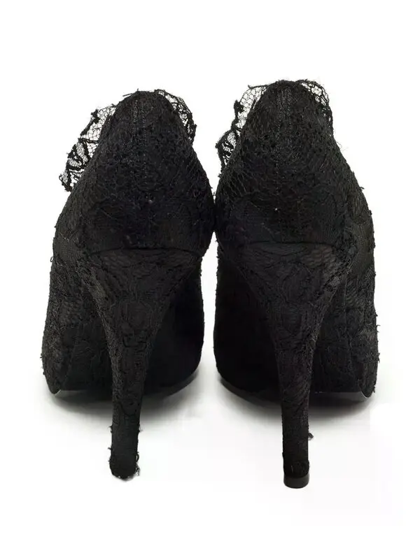 Dolce & Gabbana Lace Round-toe Pumps