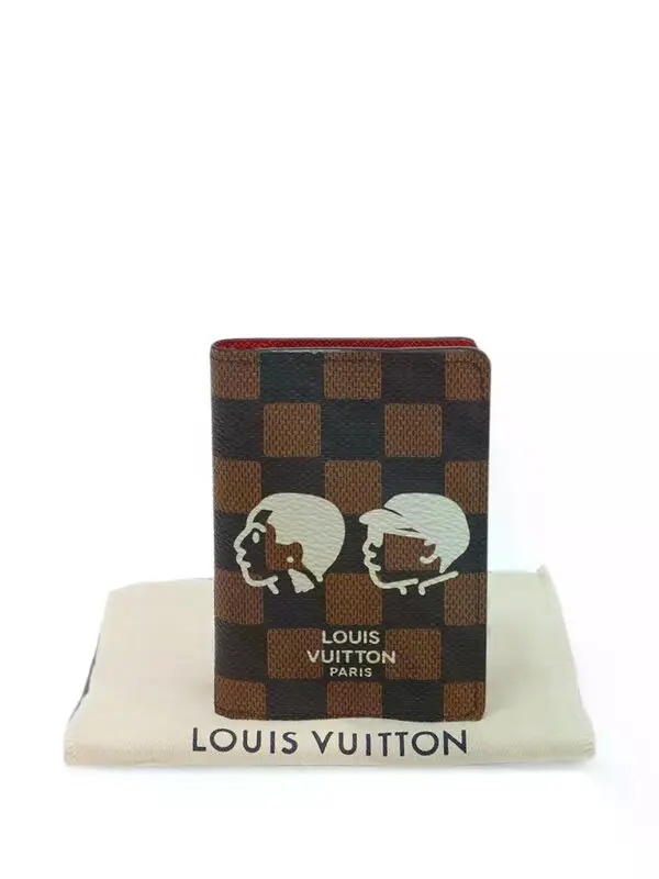 LOUIS VUITTON X Nigo Damier Phriendship Ebene Pocket Organiser