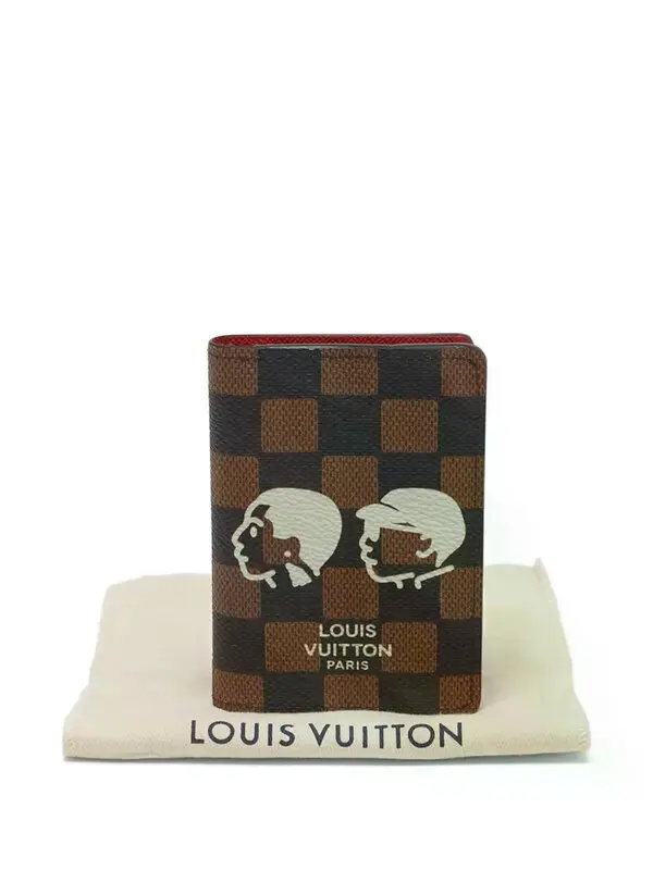 LOUIS VUITTON X Nigo Damier Phriendship Ebene Pocket Organiser