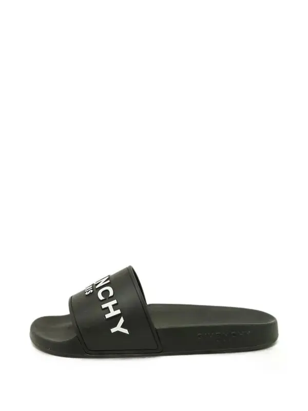 Givenchy Logo-detail Open-toe Slides