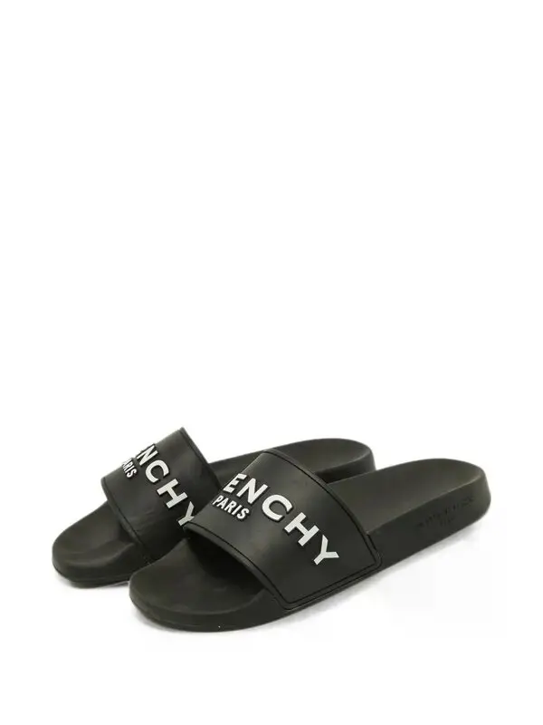 Givenchy Logo-detail Open-toe Slides