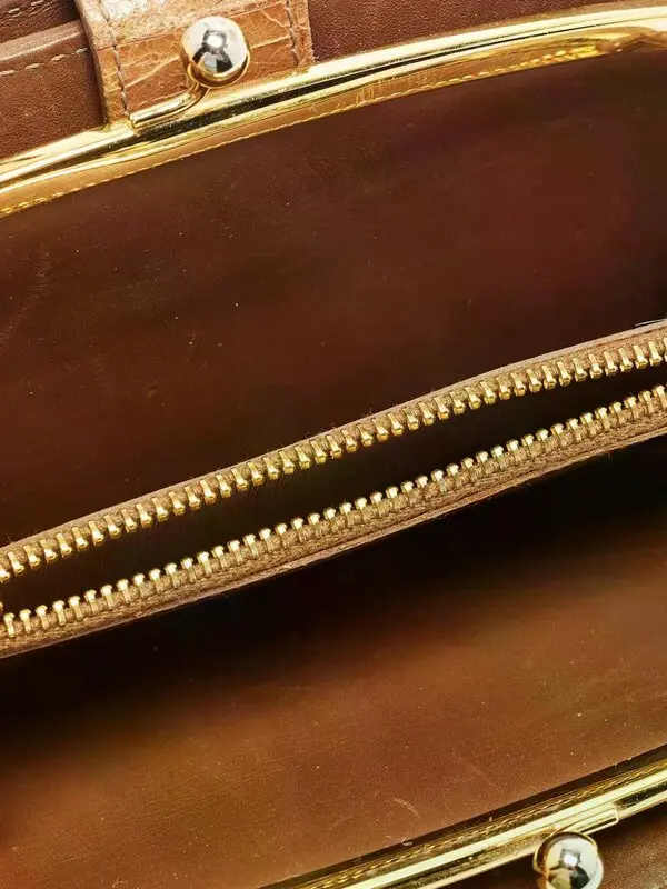 Miu Miu Croc-embossed Leather Wallet