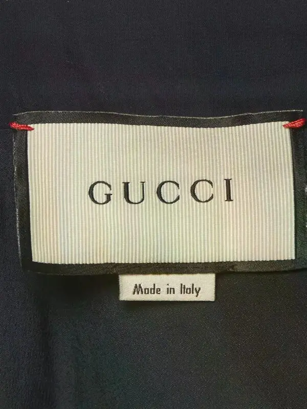 Gucci Patterned A-line Mini Skirt