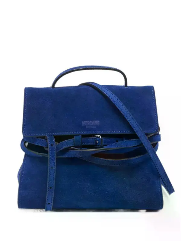 Moschino Suede Mini Bag - Blue