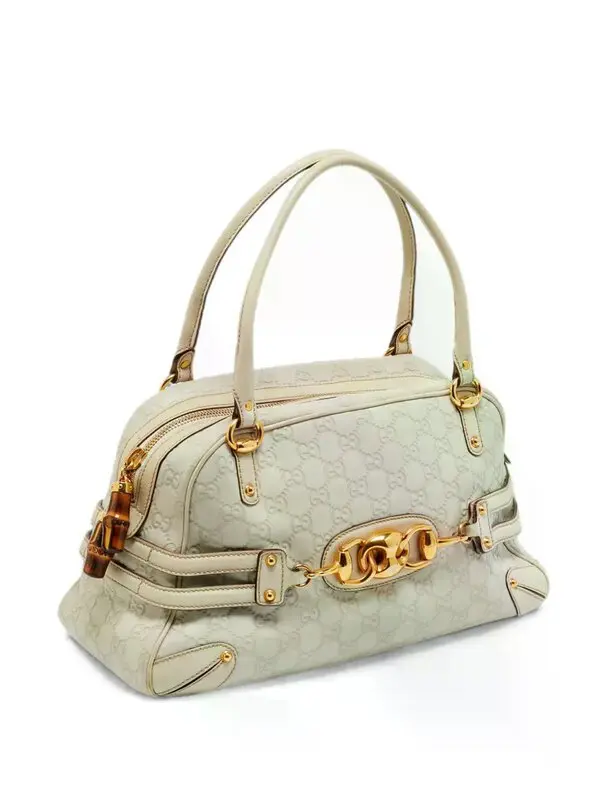 Gucci Large Guccissima Wave Boston Bag