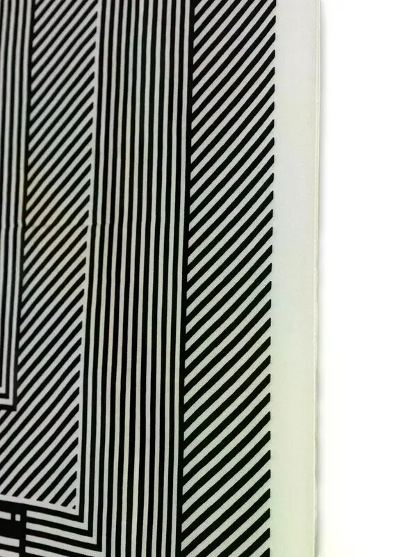 JOOP! Aika Patterned Scarf - White