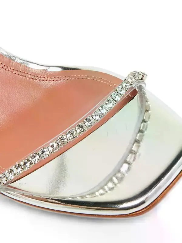 Amina Muaddi Gilda Crystal-embellished Sandals