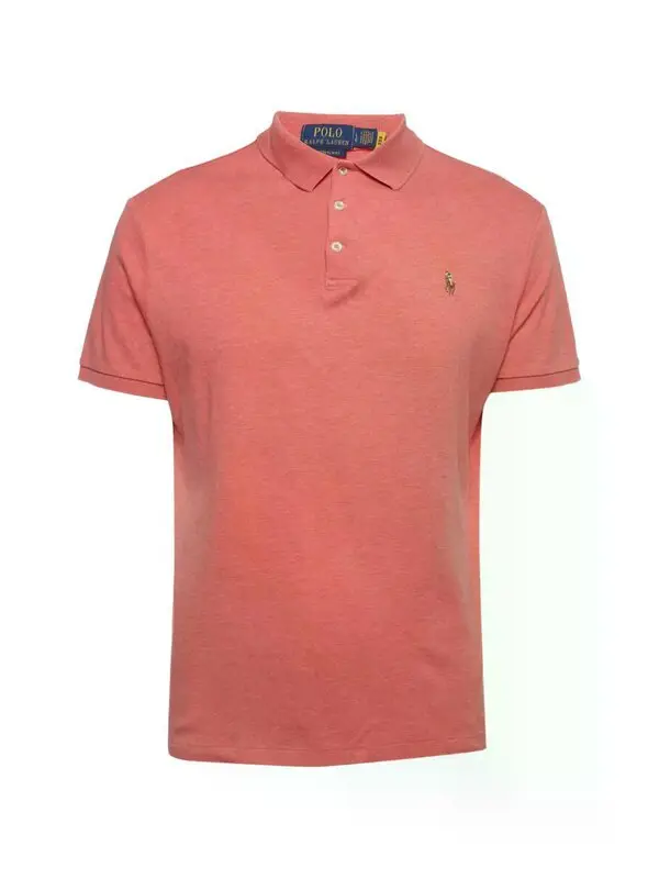 Polo Ralph Lauren Embroidered-logo Polo Shirt - Pink