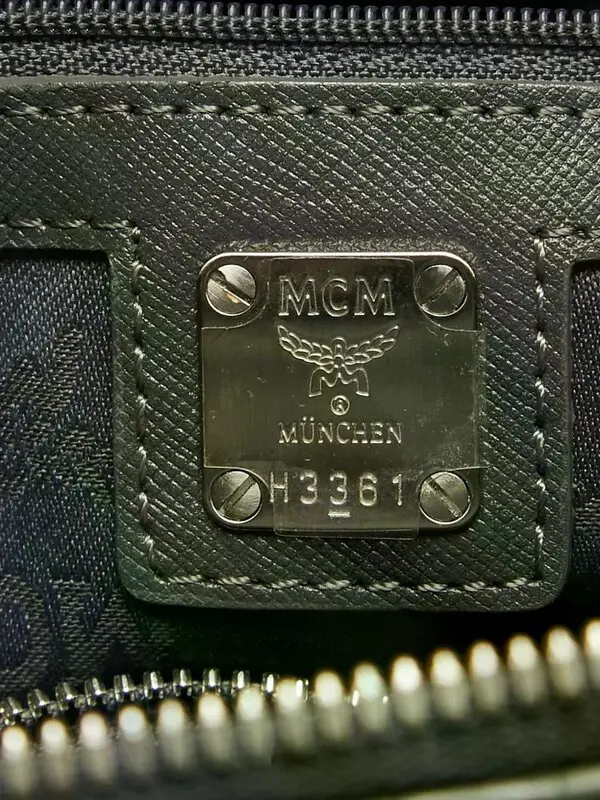 Mcm Leather Tote Bag