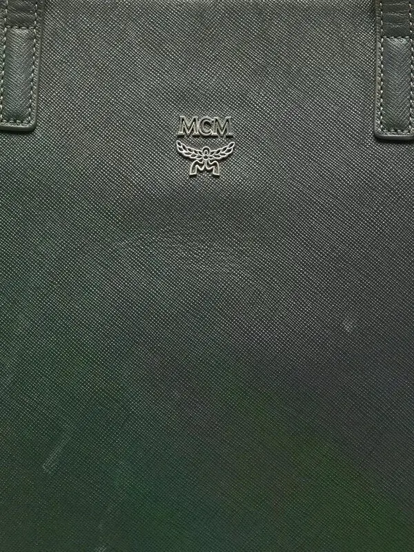 Mcm Leather Tote Bag