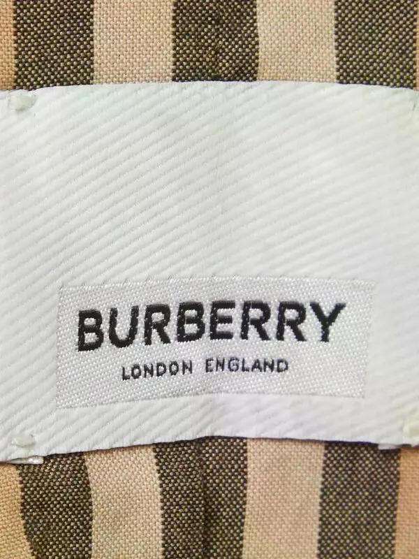 Burberry Gabardine Trench Coat