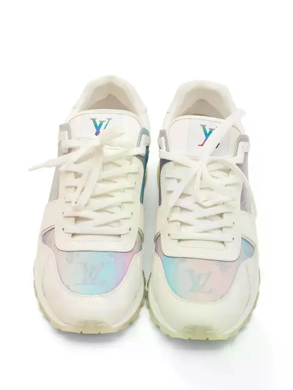 LOUIS VUITTON Run Away Iridescent Monogram Sneakers