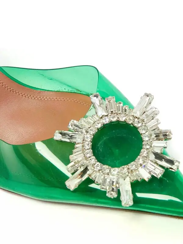 Amina Muaddi Begum Crystal-embellished Pumps