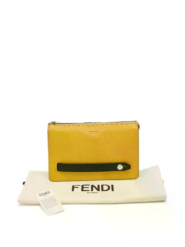Fendi Selleria Hand-stitched Clutch Bag