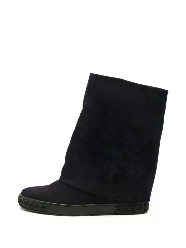 Casadei Renna Gotham Wedge Sneakers - Blue