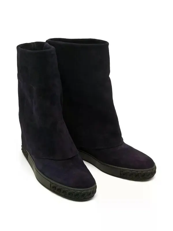 Casadei Renna Gotham Wedge Sneakers