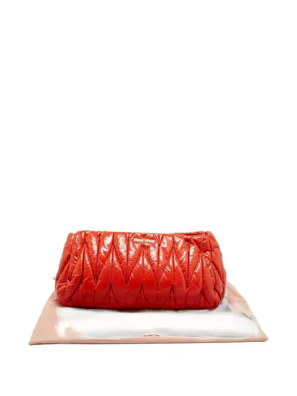 Miu Miu Matelassé Clutch Bag