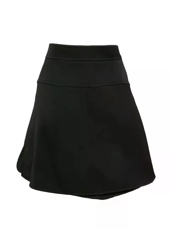 LOUIS VUITTON Button-up Knit Mini Skirt