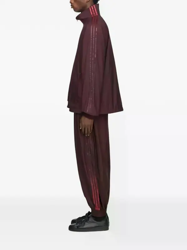 Y3 Gradient 3-stripes Nylon Track Trousers - Brown