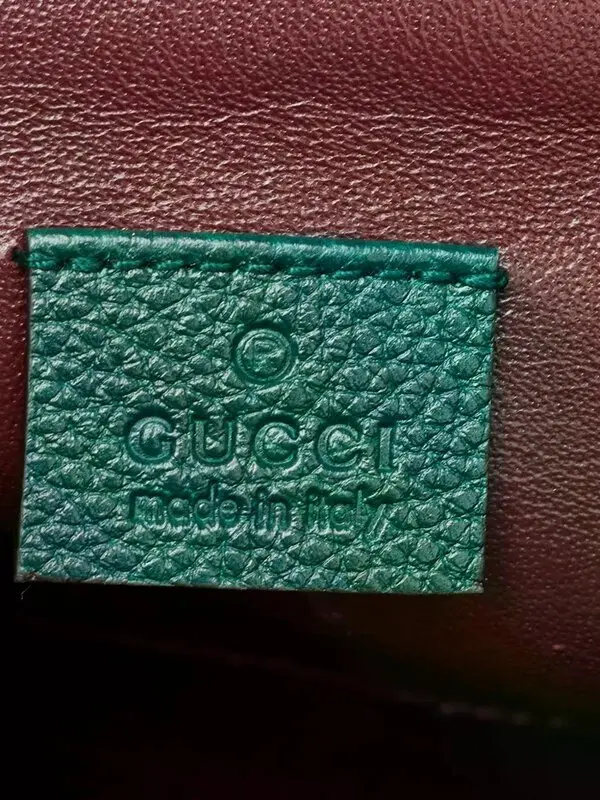 Gucci Zumi Leather Two-way Handbag - Green