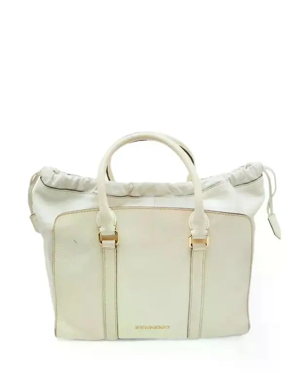 Burberry Dinton Leather Tote Bag