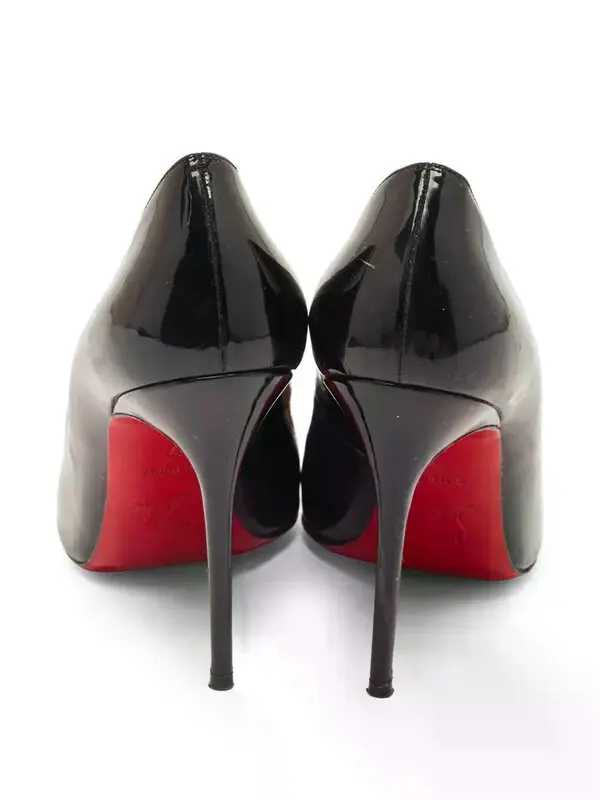 CHRISTIAN LOUBOUTIN Geo Spike-embellished Leather Heeled Pumps
