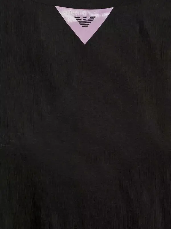 Emporio Armani Sequin-embellished Jersey T-shirt