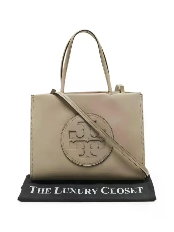 Tory Burch Small Ella Logo-patch Tote Bag