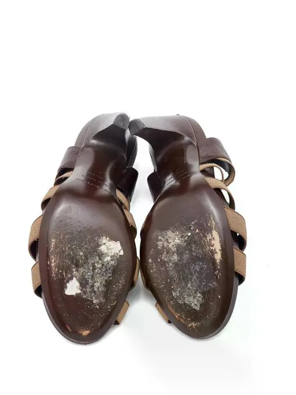 SERGIO ROSSI Strappy Elastic Sandals
