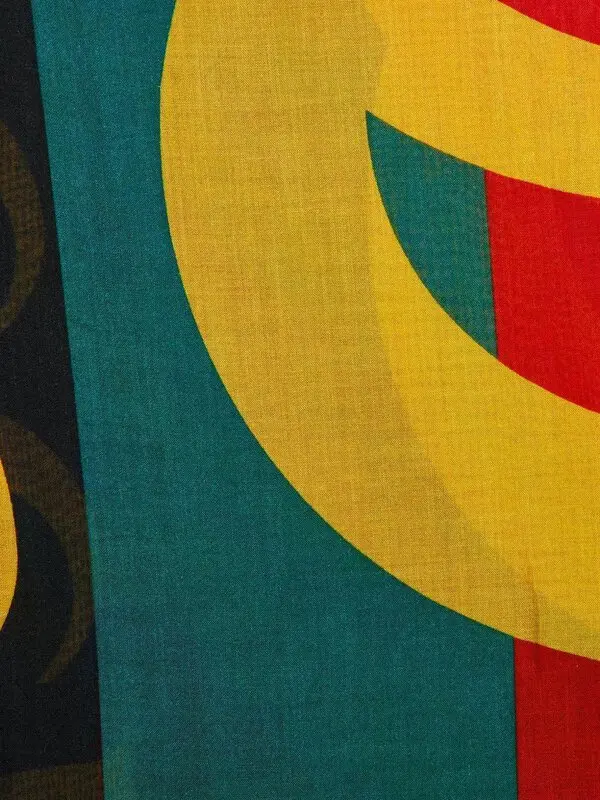 Gucci Logo-print Frayed Scarf
