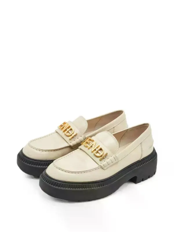 Fendi Fendigraphy Platform Loafers