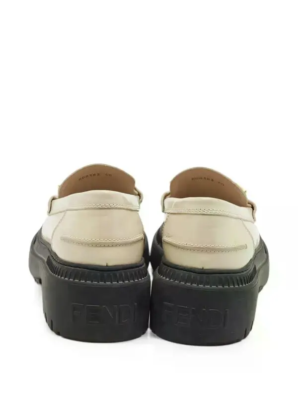 Fendi Fendigraphy Platform Loafers