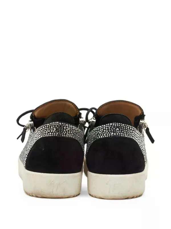 GIUSEPPE ZANOTTI Frankie Crystal-embellished Sneakers