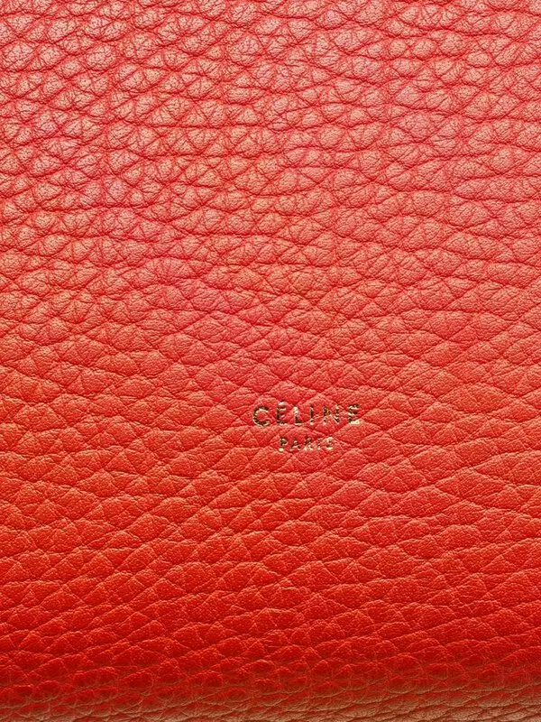 Celine 2014 Small Tie Leather Tote Bag