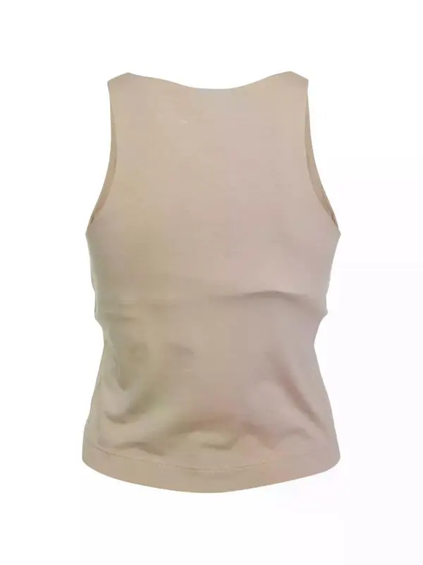 Brunello Cucinelli Monili Cropped Tank Top