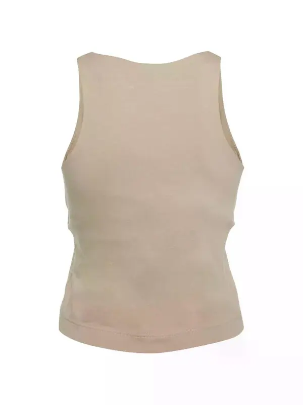 Brunello Cucinelli Monili Cropped Tank Top