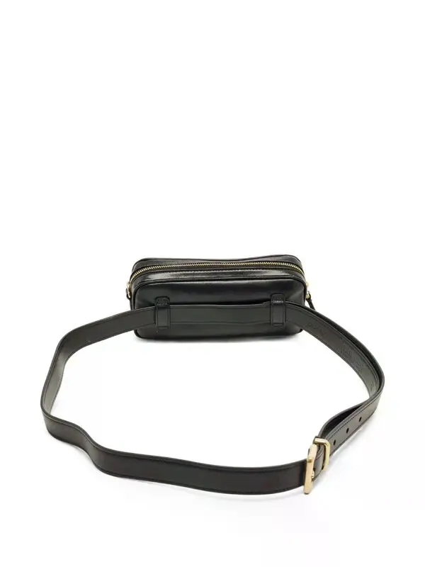 Miu Miu Leather Embossed Logo Belt Bag