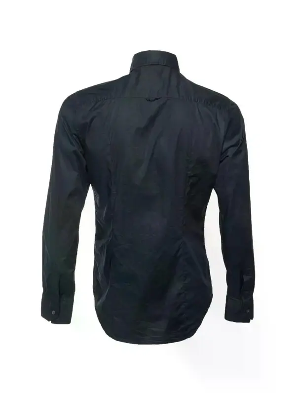 Dolce & Gabbana Embroidered Logo Slim-fit Shirt