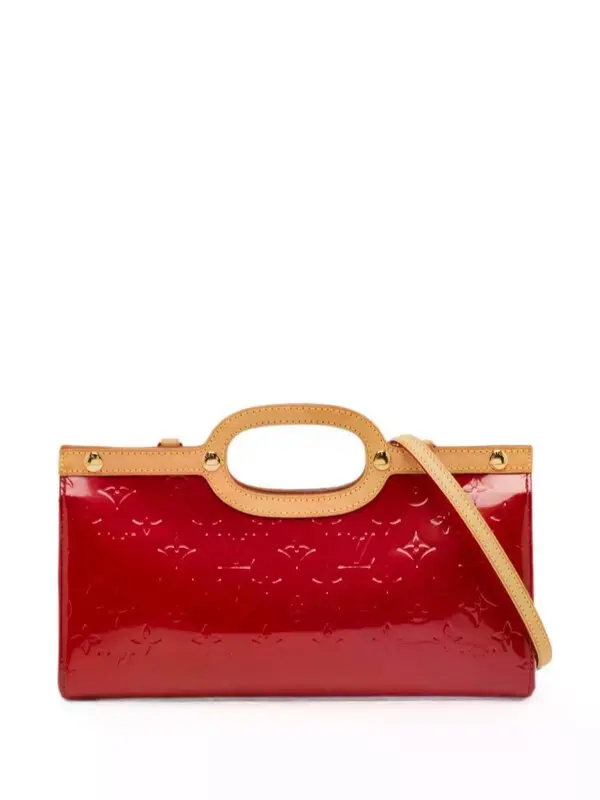 LOUIS VUITTON Roxbury Vernis Cross Body Bag - Red