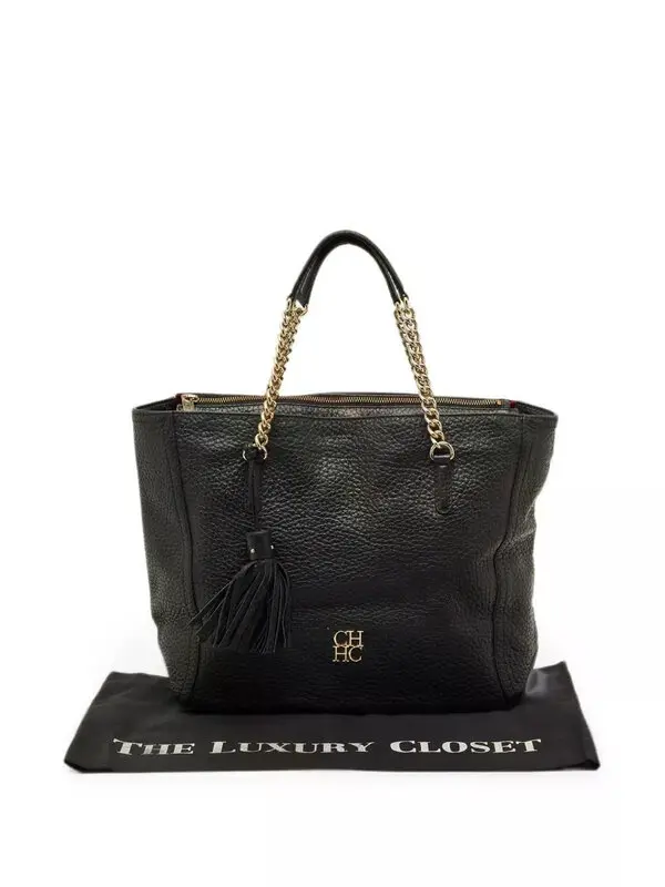 Carolina Herrera Tassel-detail Tote Bag