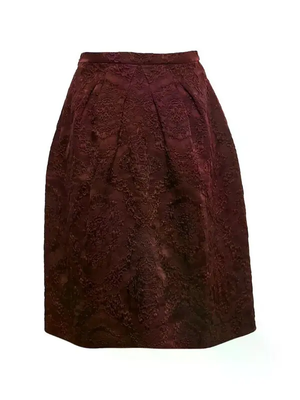 Dior Jacquard Flared Skirt
