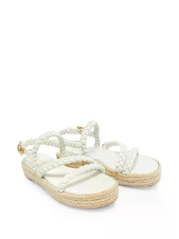 GIANVITO ROSSI Braided Platform Sandals