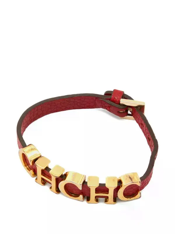 Carolina Herrera Logo Wrap Bracelet
