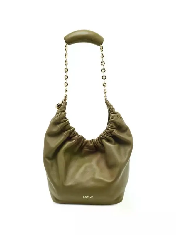 Loewe Small Squeeze Leather Shoulder Bag