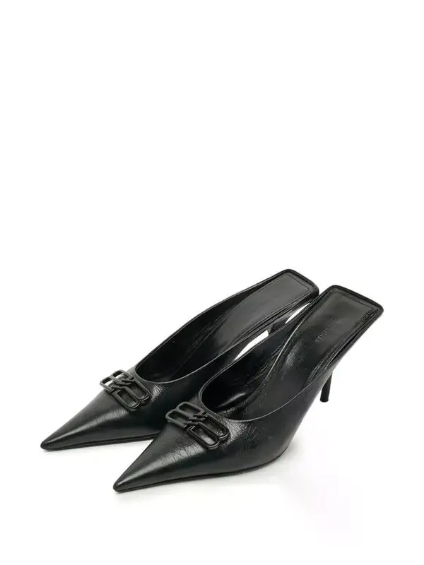 Balenciaga Knife Leather Mules