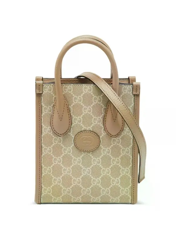 Gucci Mini Gg Supreme Tote Bag