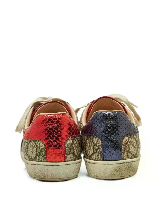 Gucci Ace Web Sneakers - Neutrals