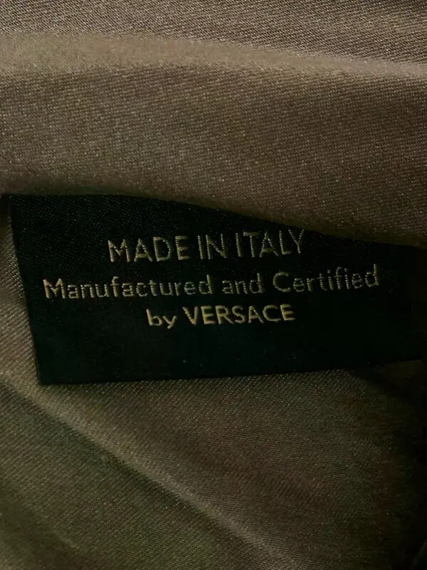 Versace Belted Halter-neck Mini Dress